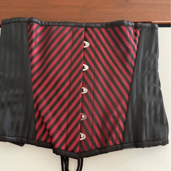 heavy red | Intimates & Sleepwear | Heavy Red Circus Corset Metal ...